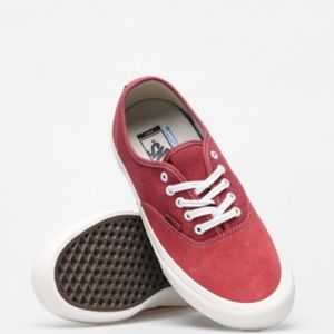 Vans | Shoes | Vans Authentic Pro Womens Low Top Shoes Redwhite | Poshmark